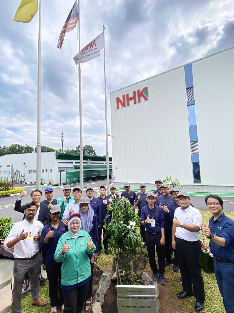 Tree Planting Ceremony Held at the New Factory of NHK MANUFACTURING ...